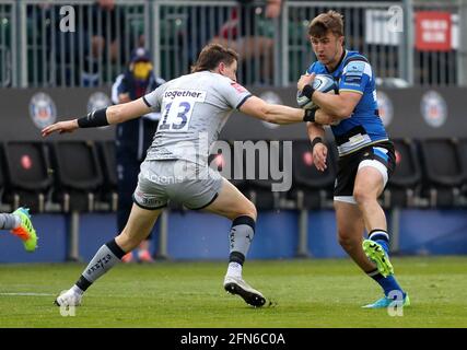 Bath Rugby's Tom de Glanville in action during the Gallagher ...