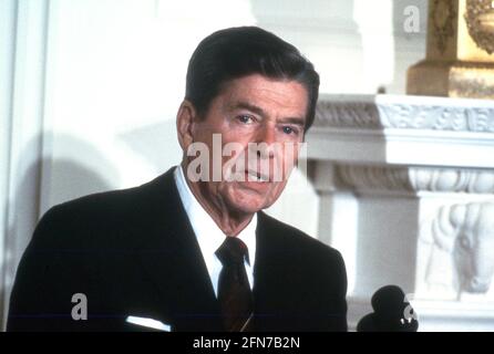 Ronald Reagan Circa 1980's Credit: Ralph Dominguez/MediaPunch Stock ...