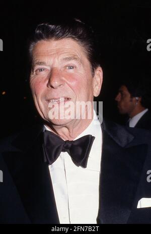 Ronald Reagan May 1990 Credit: Ralph Dominguez/MediaPunch Stock Photo ...