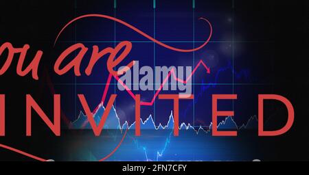 You Are Invited Concept text on background Stock Photo - Alamy