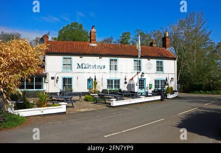The Maltsters public house, Ranworth, Norfolk, England Stock Photo - Alamy