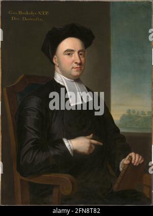 George Berkeley - portrait. Irish philosopher and author - 12 March ...