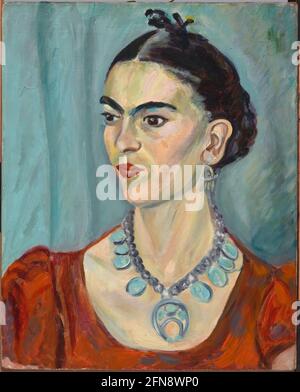 Frida Kahlo by Magda Pach - 1933 Stock Photo - Alamy