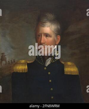 President Andrew Jackson - Ralph E.W. Earl, circa 1837 Stock Photo - Alamy