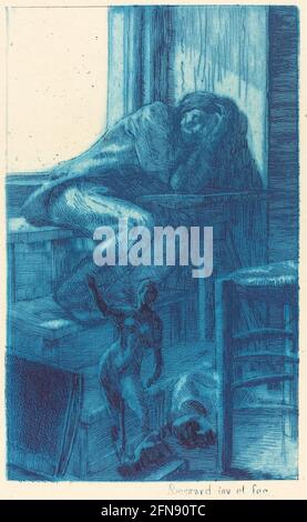 The Roman Studio (L'Atelier de Rome), 1885 Stock Photo - Alamy