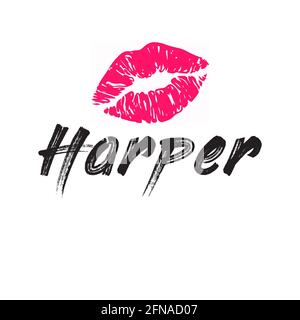 harper girl name Stock Photo - Alamy