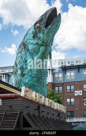 Atlanta Fish Market in Buckhead, Atlanta Georgia Stock Photo - Alamy