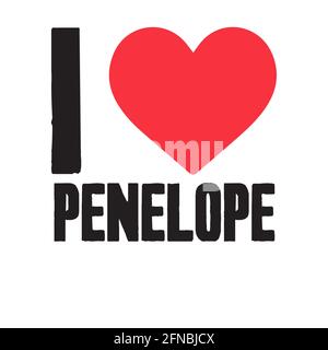 penelope girl name Stock Photo - Alamy