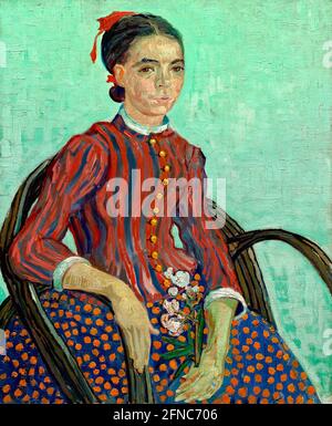 La Mousme by Vincent van Gogh, 1888 Stock Photo - Alamy