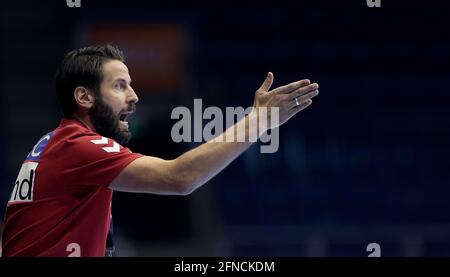Magdeburg, Germany. 16th May, 2021. Handball: Bundesliga, SC Magdeburg ...