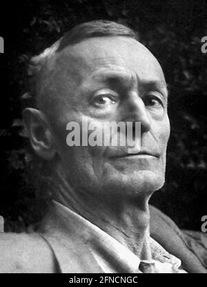 Portrait of Hermann Hesse (1877-1962). Museum: PRIVATE COLLECTION ...