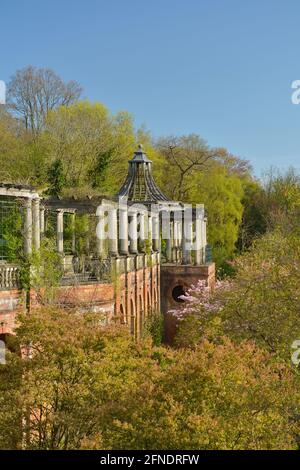 Hampstead Pergola, The Hill Garden, Hill House, Inverforth Close Stock ...