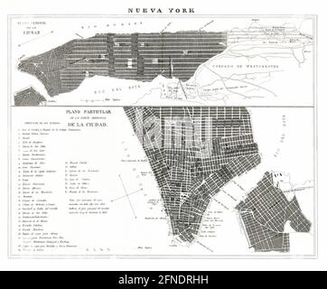 [General map of the city of New York, Boroughs of Manhattan, Brooklyn ...