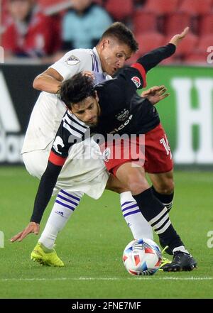 Orlando City defender Rodrigo Schlegel during an MLS soccer match ...