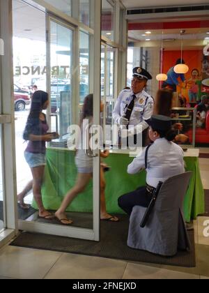 A security guard in the Philippines Stock Photo - Alamy