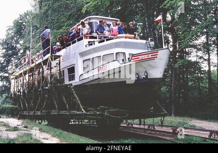 The Osterode-Elbing Canal is one of the unique waterways in Europe. The ...