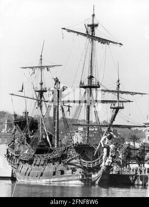 Replica of Christopher Columbus' flagship the Santa Maria in downtown ...
