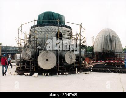 Atomic Egg Garching research reactor Munich, 1957, originally part of ...