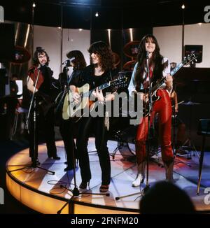 Disco, ZDF Musiksendung, Auftritt von CLOUT, Popgruppe aus Südafrika ...