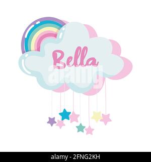 bella girl name Stock Photo - Alamy