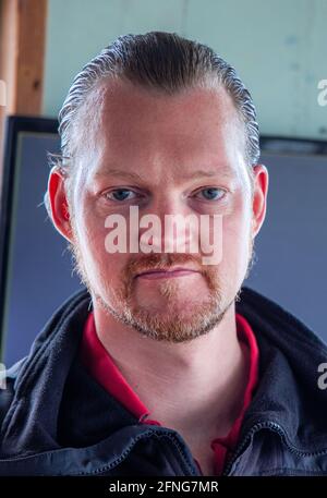 Rostock, Germany. 08th Apr, 2021. The captain of the rescue ship "Sea ...