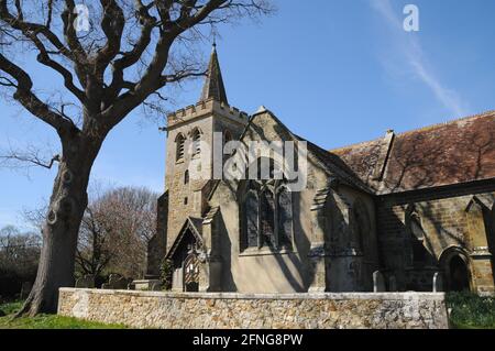 The small village of Isfield Stock Photo - Alamy