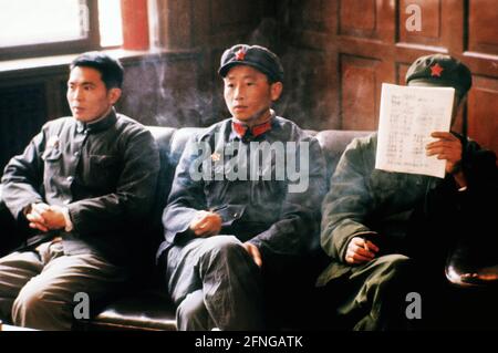 "China, Beijing, February 1971 Photo: Schoolchildren imitate Mao's ...