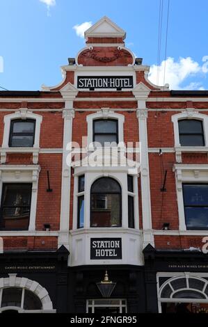 The Station Hotel in Altrincham, Greater Manchester, UK Stock Photo - Alamy