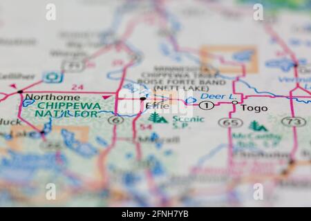 05-17-2021 Portsmouth, Hampshire, UK, Long Prairie Minnesota USA shown ...