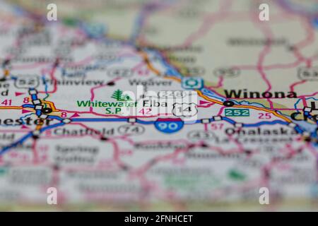 Map of Elba Stock Photo - Alamy