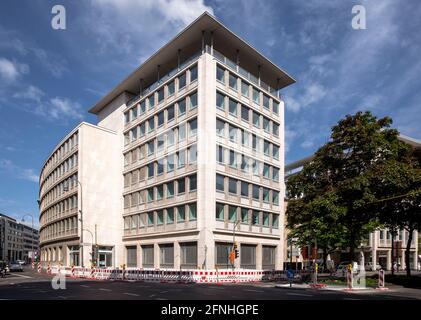 the building of the former Herstatt-Bank in the financial district ...