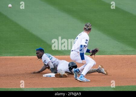 Miami Marlins second baseman Jazz Chisholm Jr. and shortstop Miguel ...