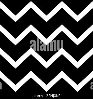 Wavy, edgy geometric lines repetitive pattern – Stock vector ...