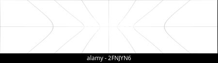 Squeeze long, oblong irregular rectangular wire-frame, grid, mesh ...