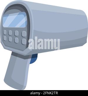 Speed radar icon. Cartoon of Speed radar vector icon for web design ...