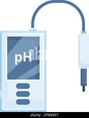 Ph meter equipment icon. Cartoon of Ph meter equipment vector icon for ...