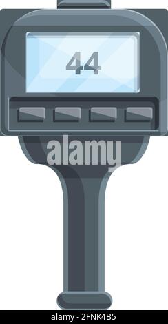 Speed radar detect icon. Cartoon of Speed radar detect vector icon for ...