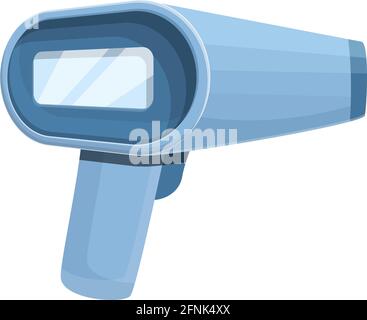 Speed radar city icon. Cartoon of Speed radar city vector icon for web ...