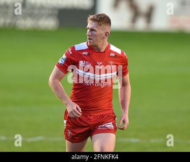 Rowan Milnes (25) of Hull KR celebrates his try Stock Photo - Alamy