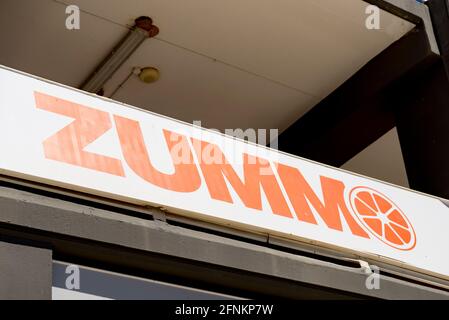 Valencia, Spain. 16th May, 2021. Spagnolo logo seen at Circuit Ricardo ...