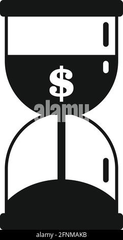Calendar compensation icon simple vector. Money benefit. Pension pay ...