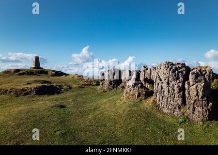 Visiting Harborough Rocks, with lovely views of Lake Carlington and the ...