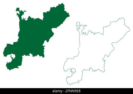 Sagar district (Madhya Pradesh State, Sagar division, Republic of India ...