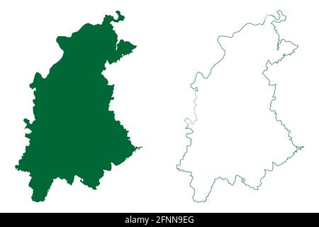 Sagar district (Madhya Pradesh State, Sagar division, Republic of India ...