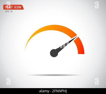 Performance measurement. Logo Speed, icon Vector illustration Stock ...