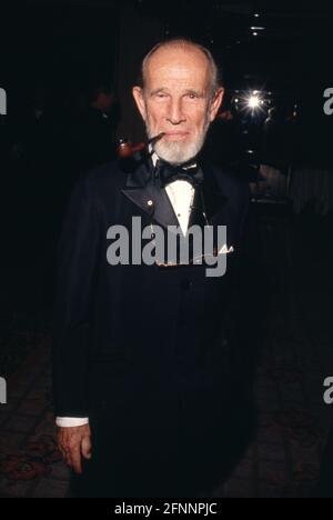 Hume Cronyn 1990 Credit: Ralph Dominguez/MediaPunch Stock Photo - Alamy