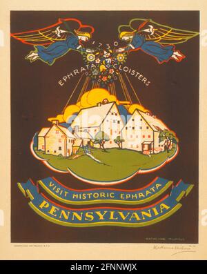 Visit historic Ephrata, Pennsylvania Stock Photo - Alamy