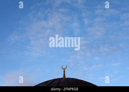 Osmanagic mosque dome, Podgorica, Montenegro Stock Photo - Alamy
