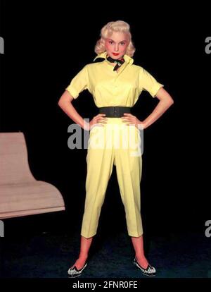 JANET LEIGH (1927-2004) American film actress about 1955 Stock Photo ...