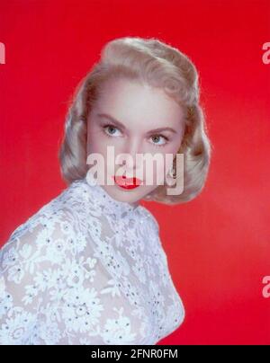 JANET LEIGH (1927-2004) American film actress about 1955 Stock Photo ...